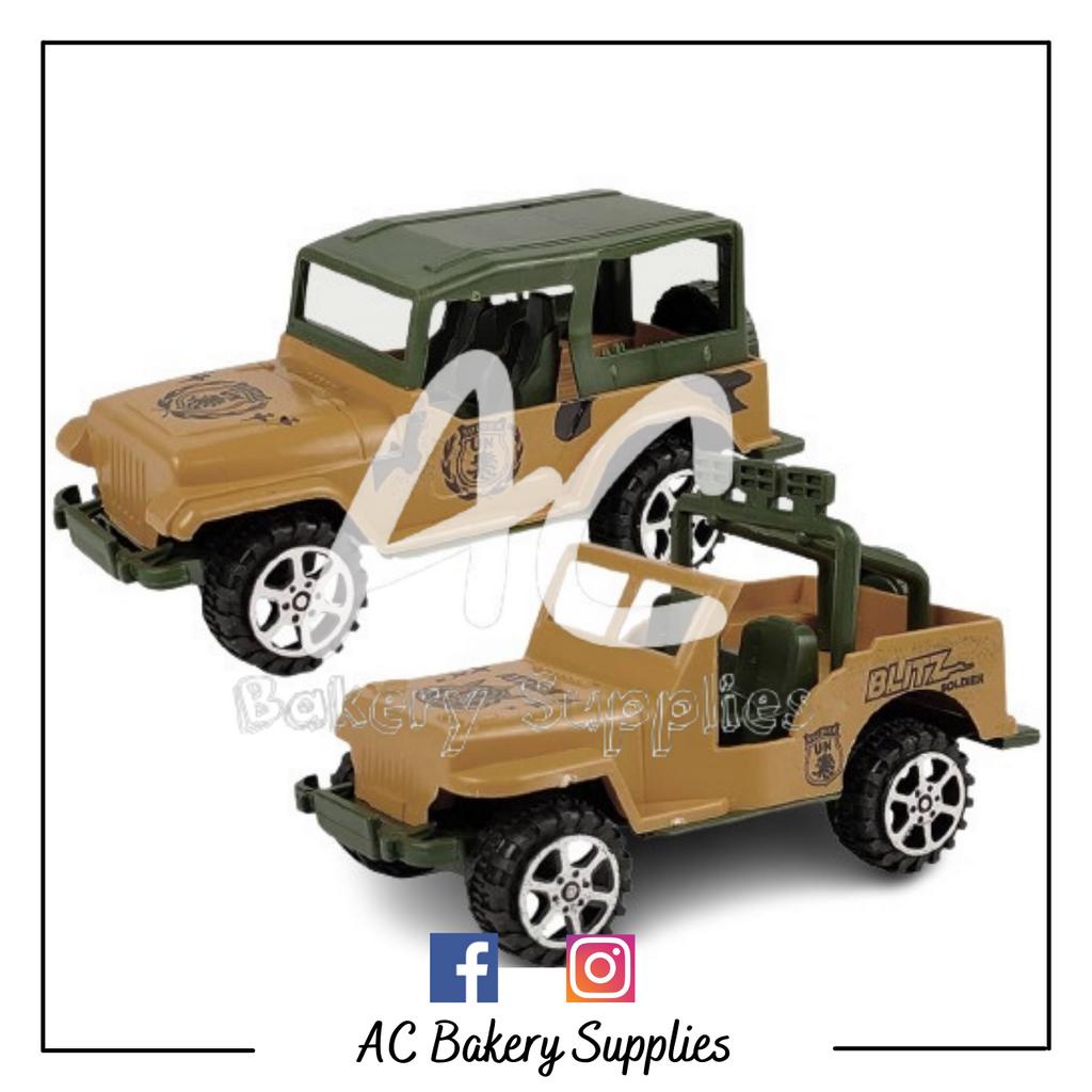 [READY STOCK] Police Army Soldier Truck Cake Topper / Decoration Set ...