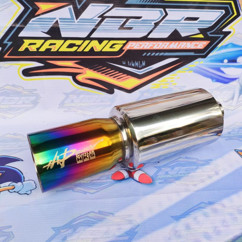 Hks HI-POWER RAINBOW Car Exhaust UNIVERSAL GAHAR BASS Sound For All ...