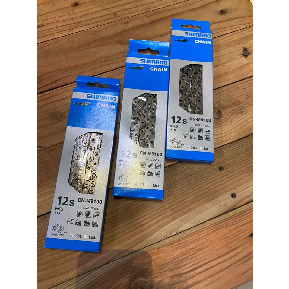 SHIMANO CN-M9100 XTR 12 SPEED CHAIN | Shopee Malaysia