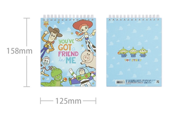 Disney Scrapbook 42K Picture Book Pooh Princess Toy Story Paper Drawing ...