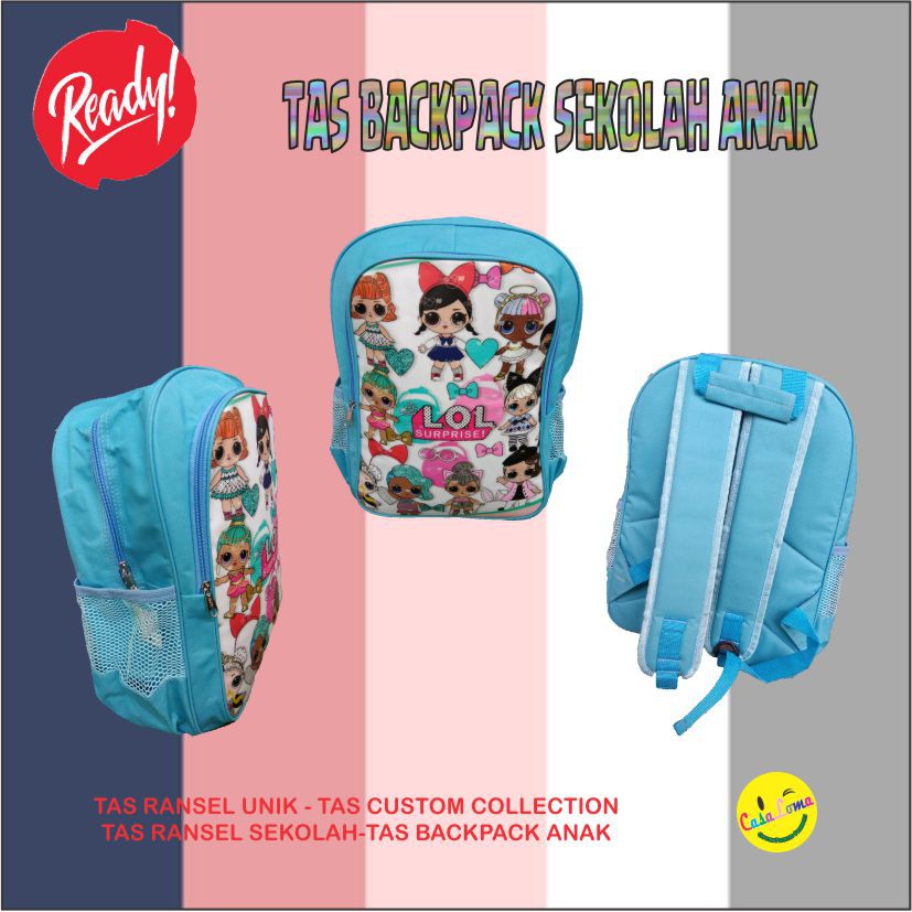 Lol SURPRISE Character School Bags For Kindergarten & Elementary School ...