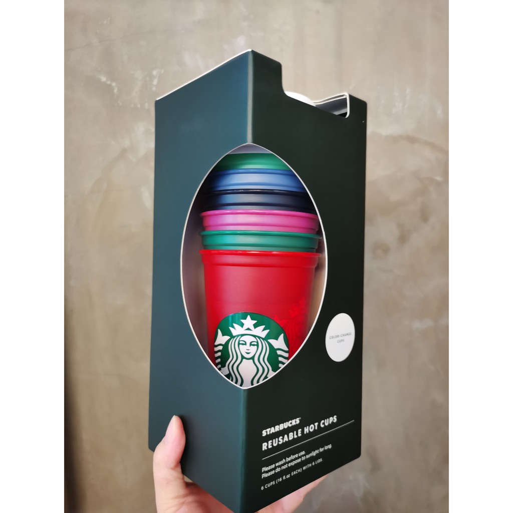 100% ORIGINAL STARBUCKS!!! Starbucks Color Changing Reusable Hot Cup ...