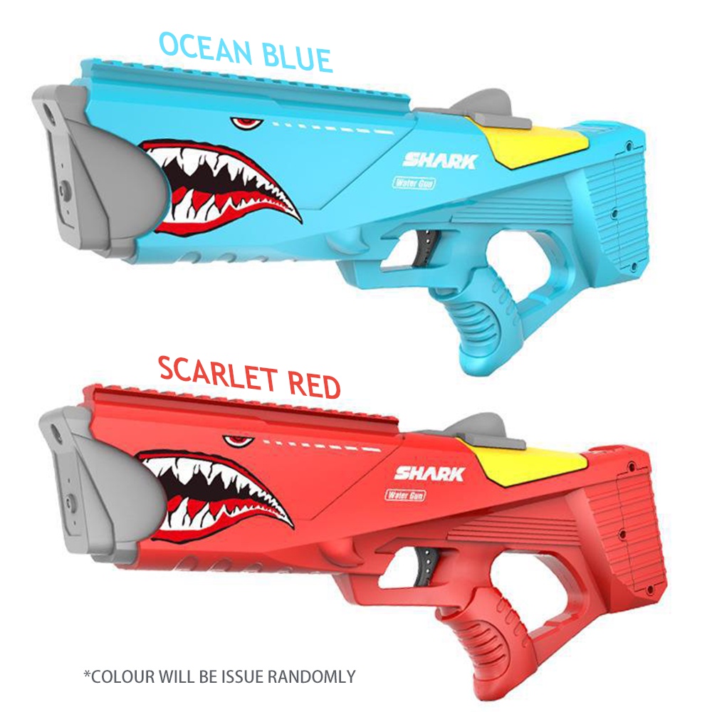 Electronic Shark Electric Rechargeable Water Gun Long Distance Shooting ...