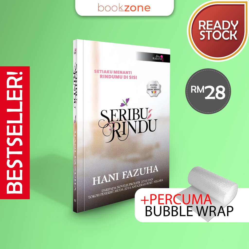 [ 100% Original Idea Kreatif ] Seribu Rindu oleh Hani Fazuha Novel ...
