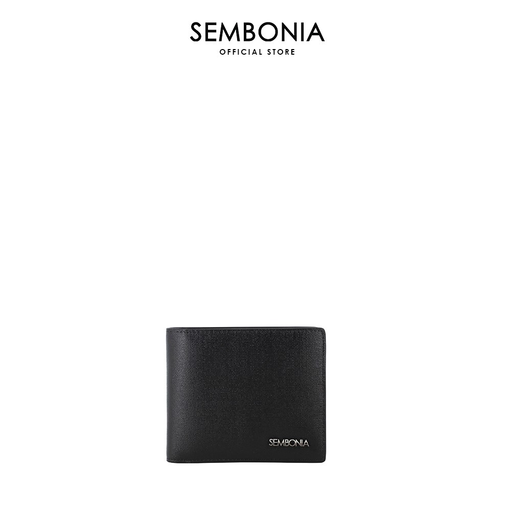 SEMBONIA Men Textured Leather Compact ID Wallet - 066413-503-98 ...