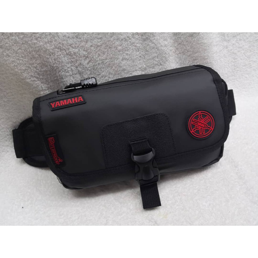 Yamaha Waterproof Waist Bag Waist Pouch Chest Bag Sling Bag Beg Bahu ...