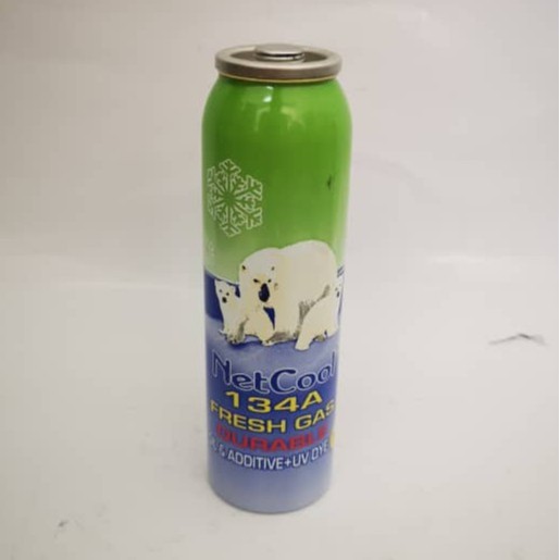 Compressor Oil Treatment NETCOOL (With Gas, R134a & UV Dye) Fresh Gas ...