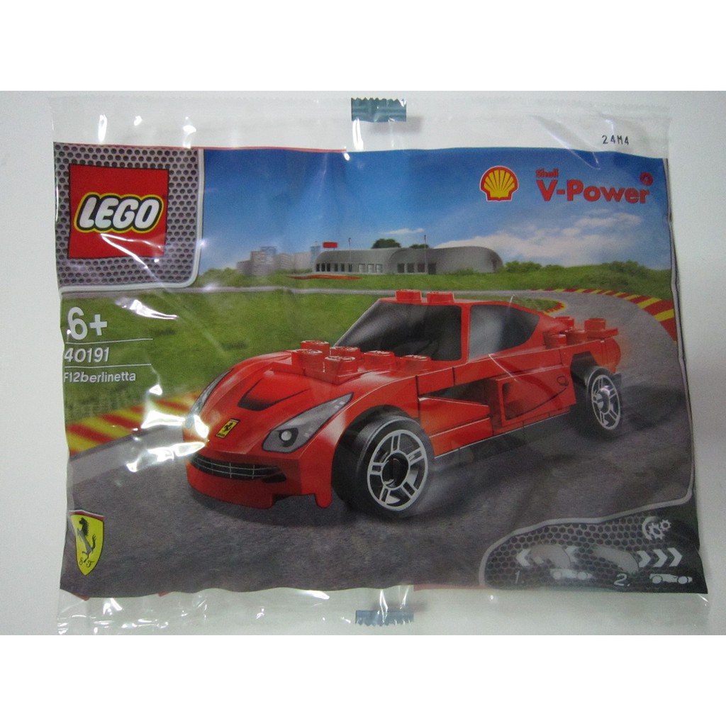 SHELL Exclusive LEGO Ferrari F12 Berlinetta Racer Car Polybag Sealed ...