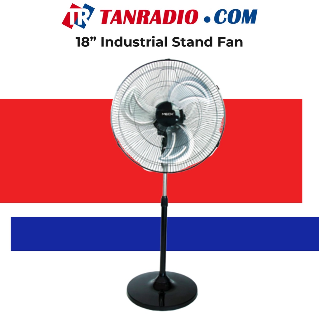 Meck Industrial Stand Fan 20" / 18" | Shopee Malaysia