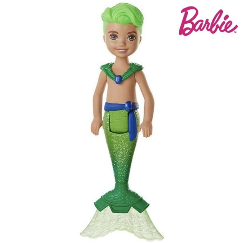 Barbie Dreamtopia Chelsea Mermaid boy Doll Green Hair and Tail 🔥LOWEST ...