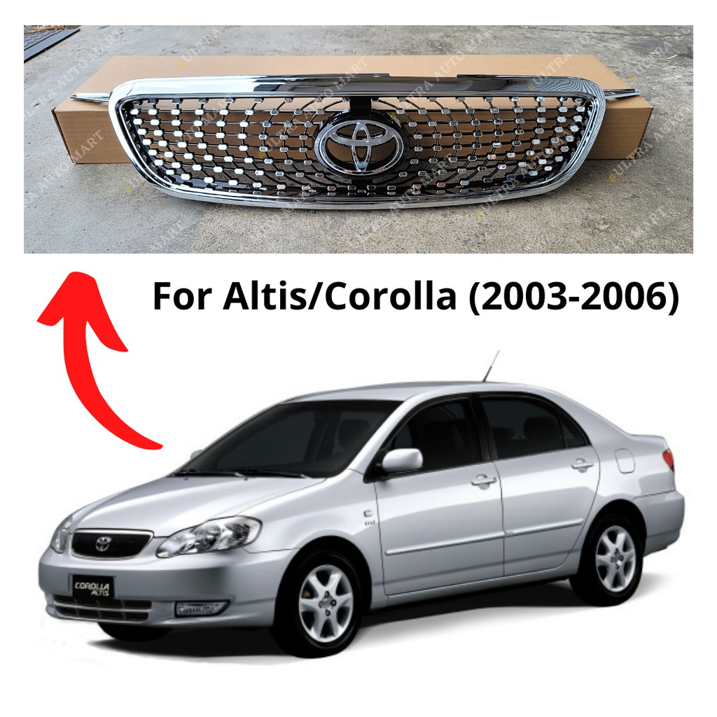 Toyota Altis Corolla Front Grill (2003 2004 2005 2006) Front Mercedes ...