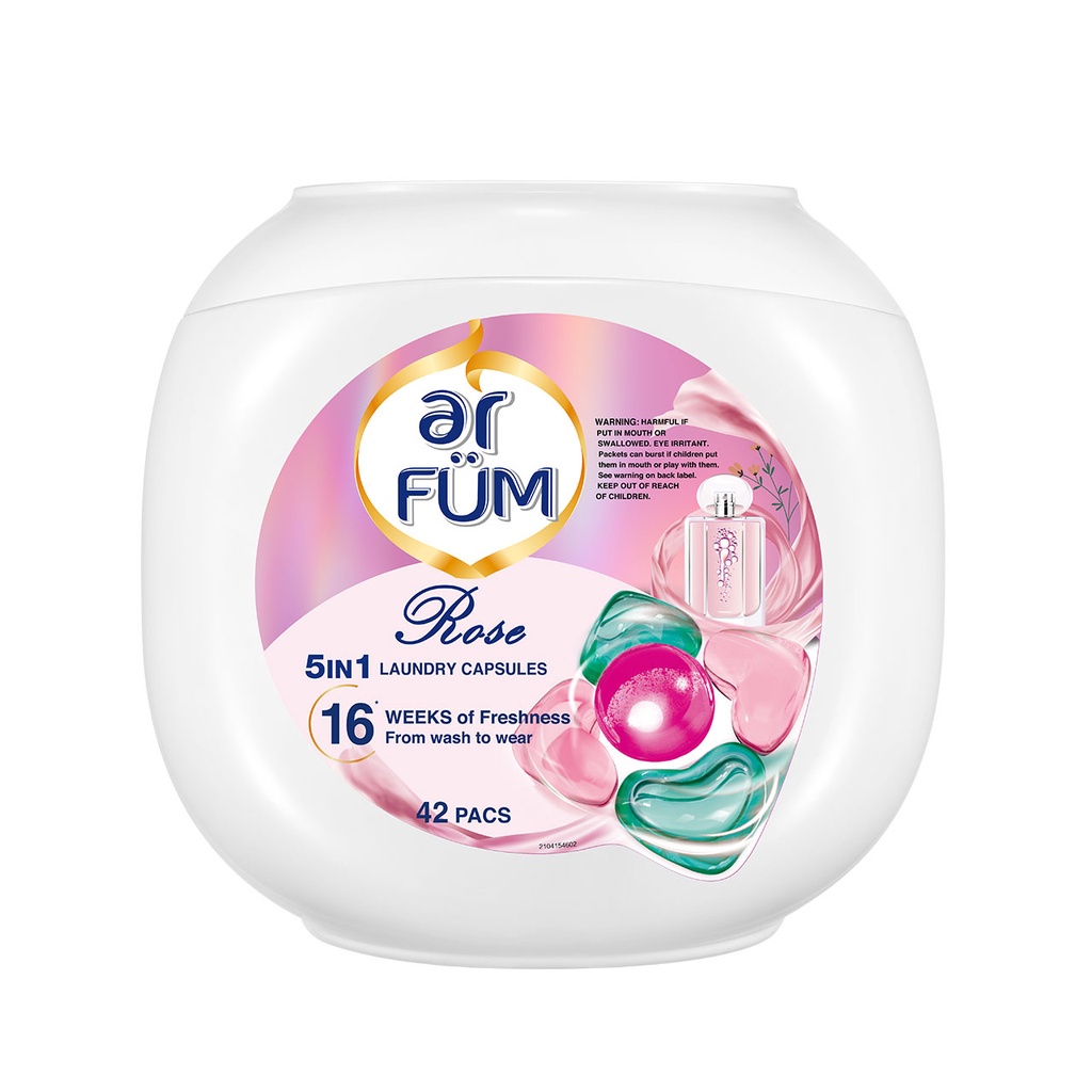 (Local Seller Ready Stock) Walch Ar Fum Laundry Detergent Capsule Gel ...