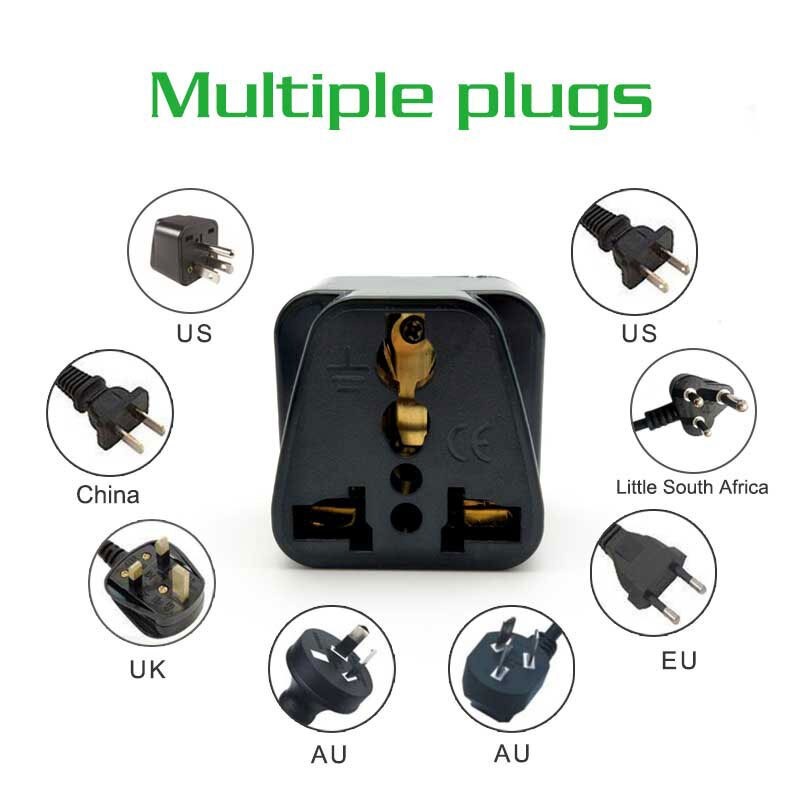 China Plug Adapter Universal Full Copper 3 pin Adaptor Travel Plug for ...
