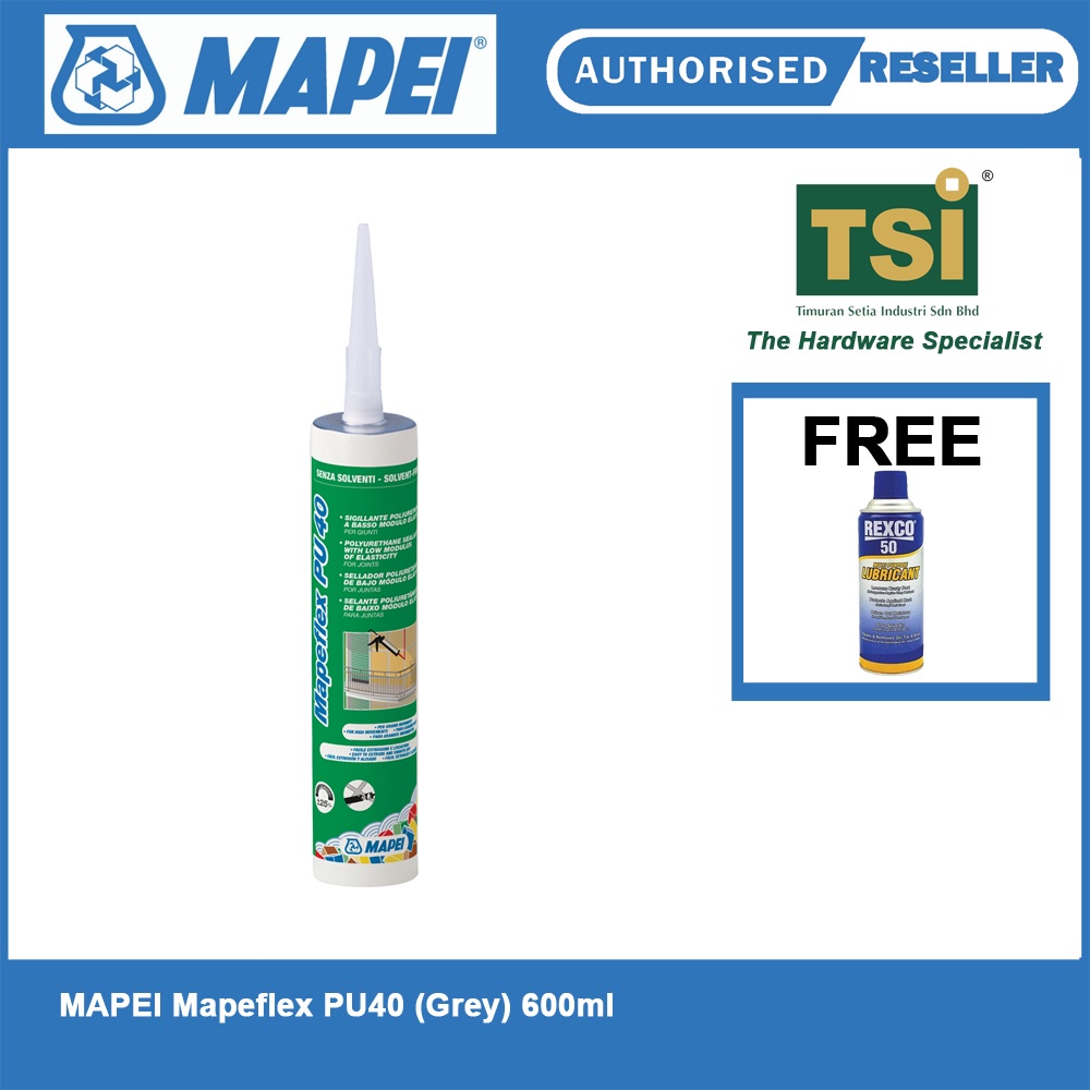MAPEI Mapeflex PU40 (Grey) 600ml | Shopee Malaysia