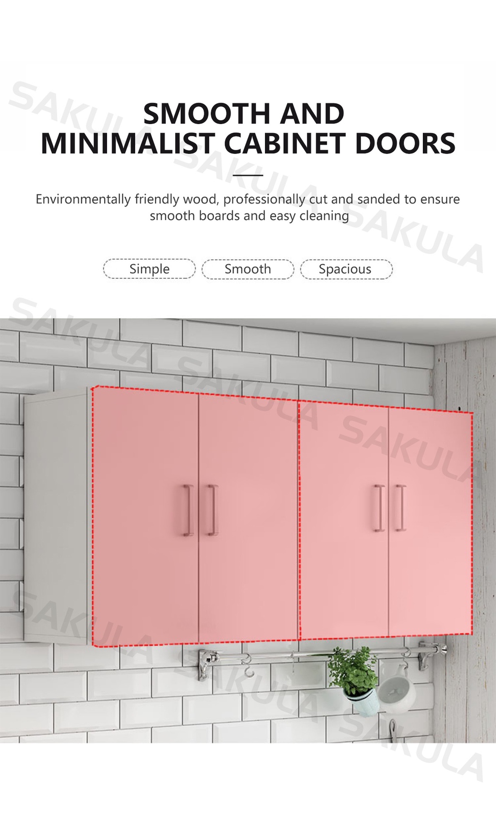 SAKULA Kitchen Cabinet Kabinet Dapur Wall Cabinet Kitchen Cabinets ...