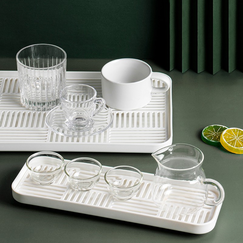 M-H dulang Kitchen rack Dish rack Dish drainer Drain tray Cup holder ...