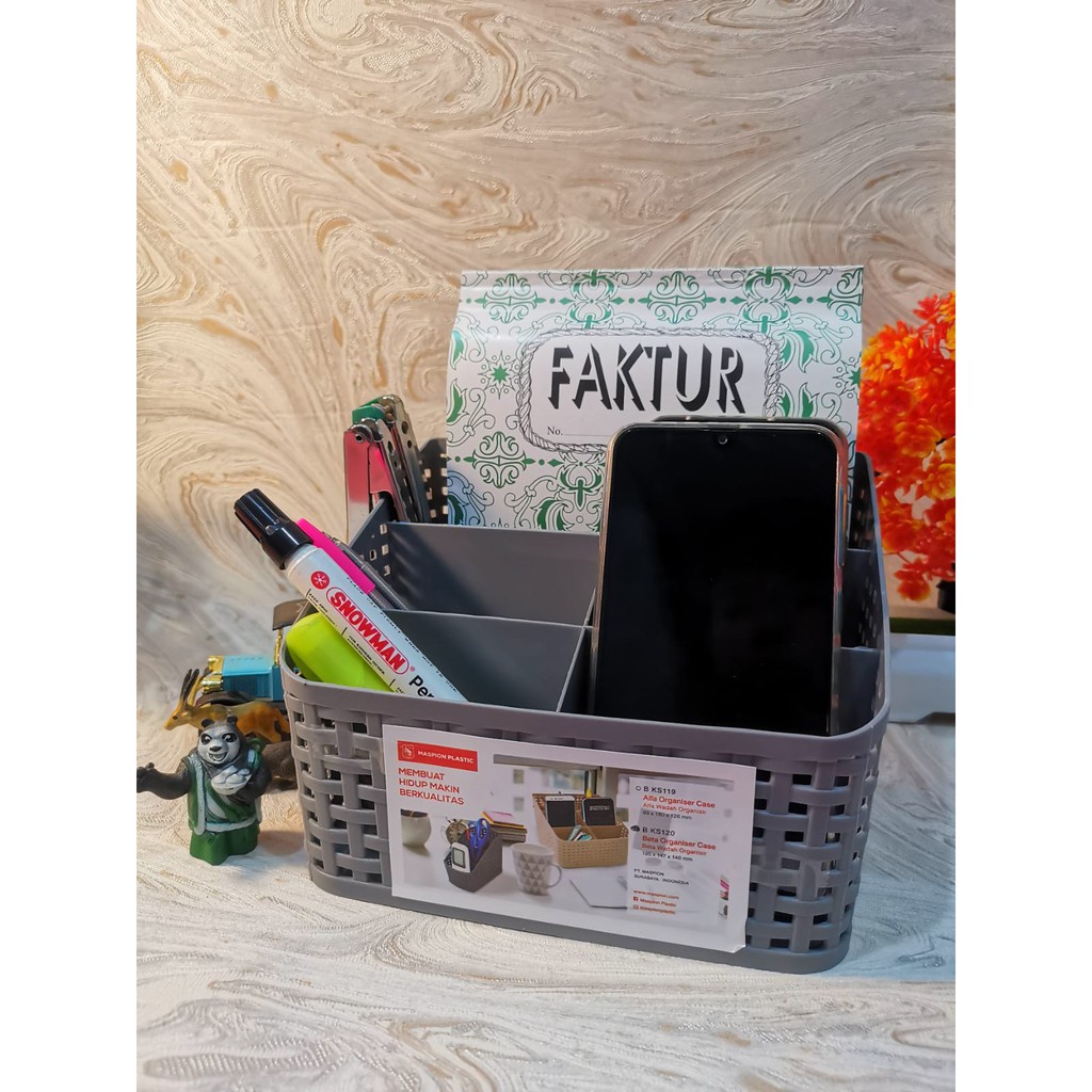 Desk Organizer Maspion Organizer Box Alfa Beta Neat Storage Place ...