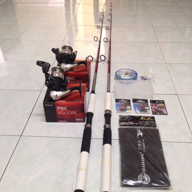 Shimano combo set pancing (2set) (New) | Shopee Malaysia