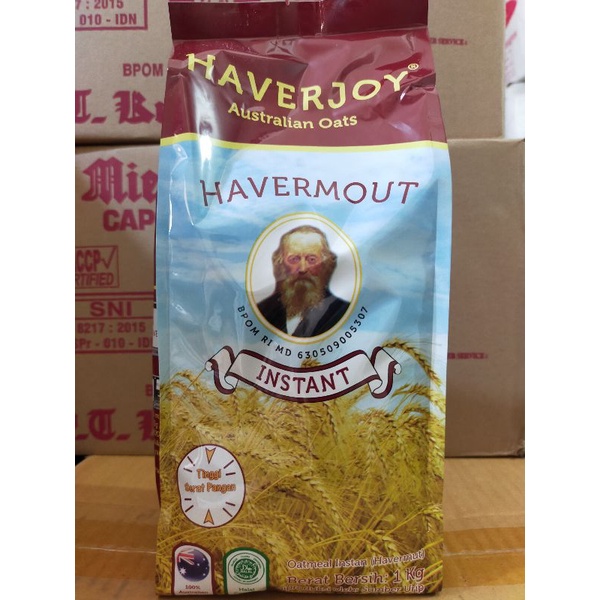 Haverjoy HAVERMOUT INSTANT 1 KG (FREE BUBBLE) | Shopee Malaysia