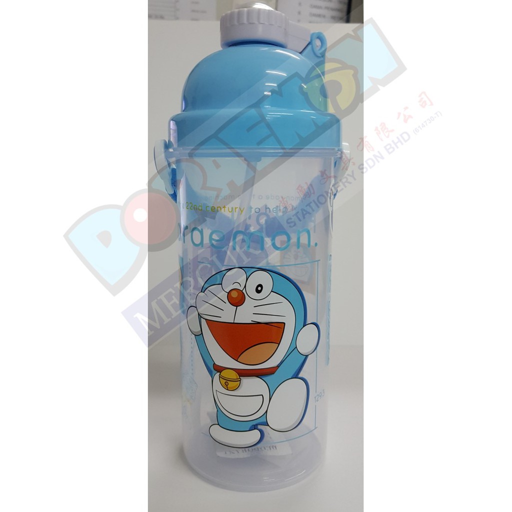 [ORIGINAL LICENSE] DORAEMON 600ML PUSH WATER BOTTLE BPA FREE DPB-600 ...
