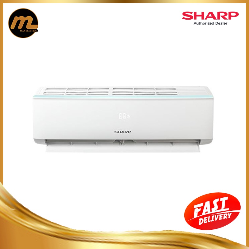 Sharp AHA9XCD 1.0HP R32 Non-Inverter Air Conditioner | Shopee Malaysia