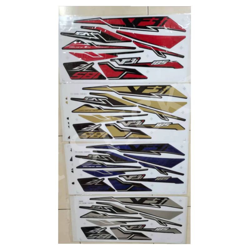 SYM VF3I 185 V2 (2) BODY STICKER | Shopee Malaysia