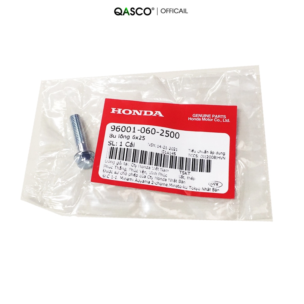 HONDA bolts for many car models 6x25 QA _(1210) | Shopee Malaysia