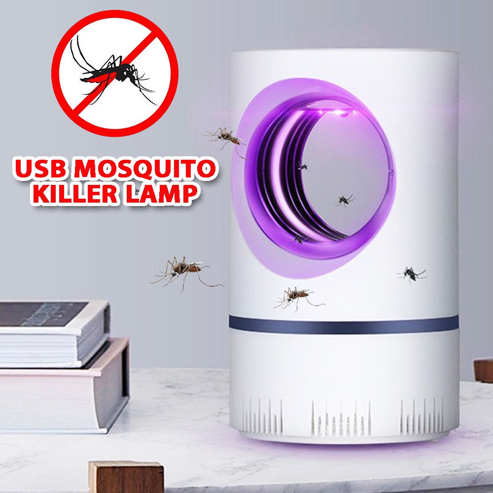 USB Mosquito Insect Killer Lamp Elektrik Nyamuk Trap Bug Insect Killer ...