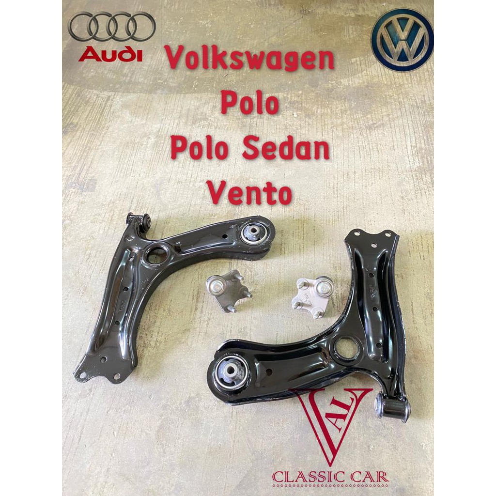 ( 100% ORIGINAL ) VOLKSWAGEN POLO POLO SEDAN VENTO LOWER ARM WITH BALL ...
