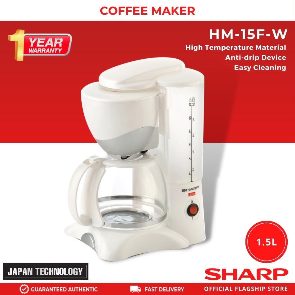 Sharp HM-15F-W 1.5L Coffee Maker | Shopee Malaysia