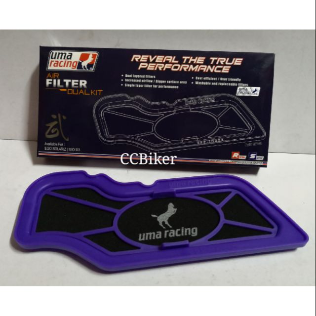 UMA RACING Air Filter EGO Solariz/ Avantiz (Washable) Penapis Angin ...