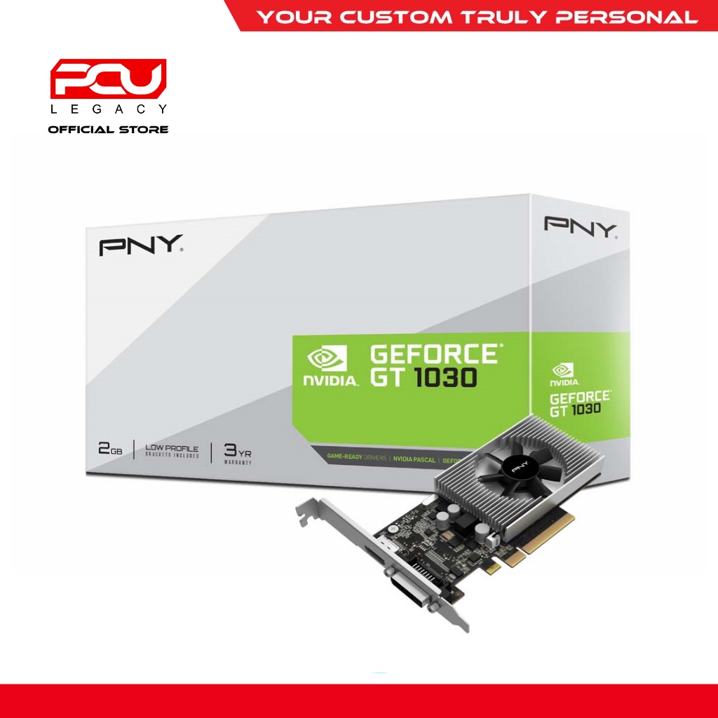 PNY GEFORCE GT 1030 2GB GDDR5 VGA CARD | Shopee Malaysia