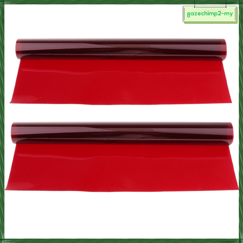 [GAZECHIMP2] 2Pcs Gel Color Correction Gel Overlays Color Film Sheets ...