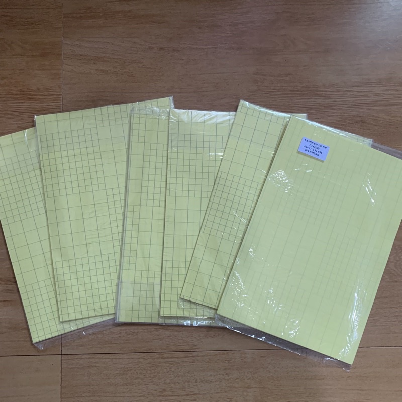 A4 Glossy Cold Laminated Plastic Sticker (100 grams) | Shopee Malaysia