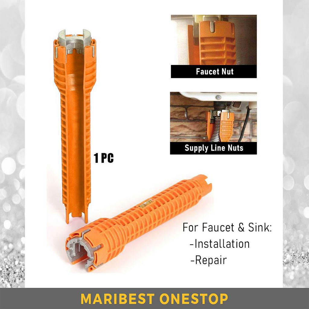 Faucet and Sink Installer Tool Installation Multifunctional Wrench ...