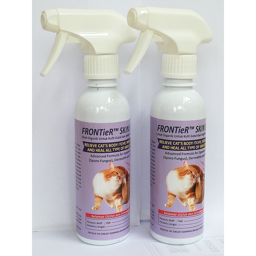 FRONTieR Skin Spray For Cat (250ml x 2) Twin Packed | Shopee Malaysia