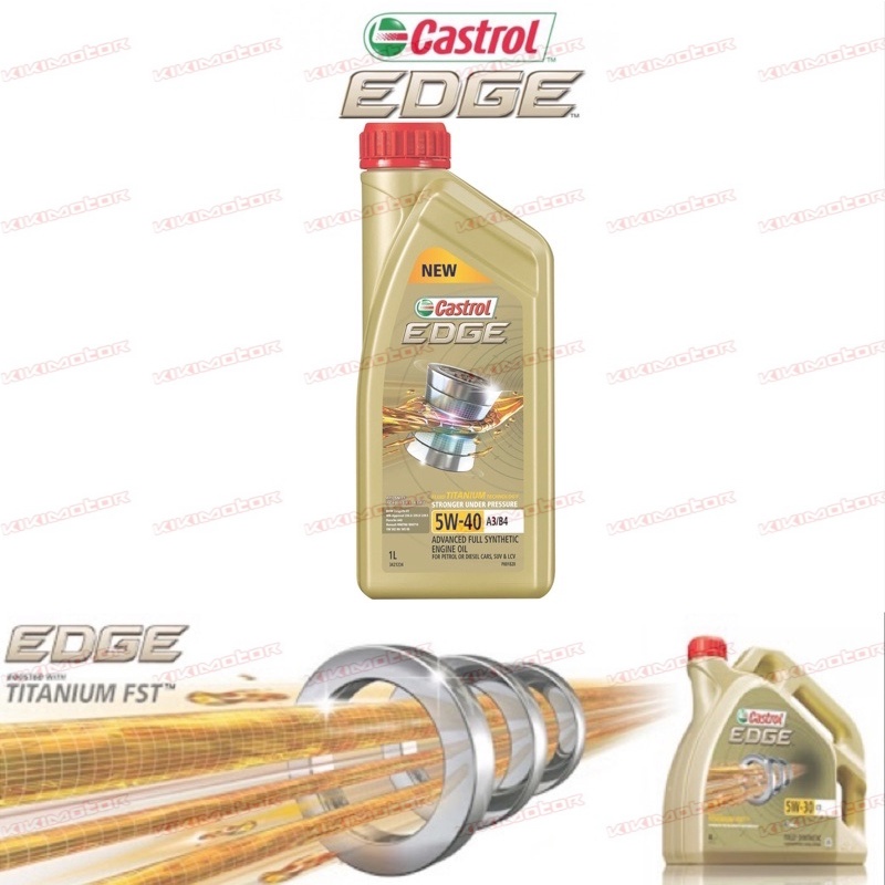3421383 Castrol Edge 5w40 A3 B4 Fully Synthetic Engine Oil 1 Liter