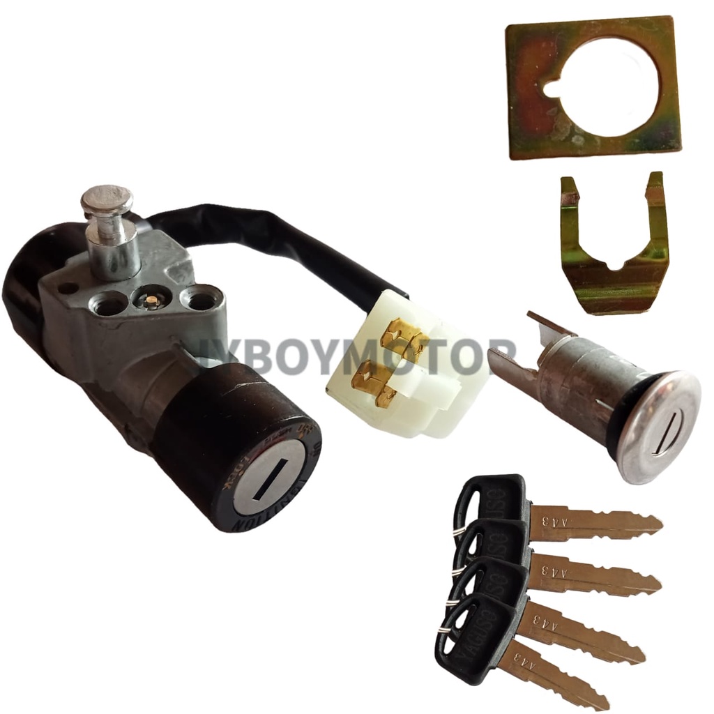 HONDA EX5 NEW(SET) IGNITION SWITCH FULL SET SWITCH KEY SET / SET SUIS ...