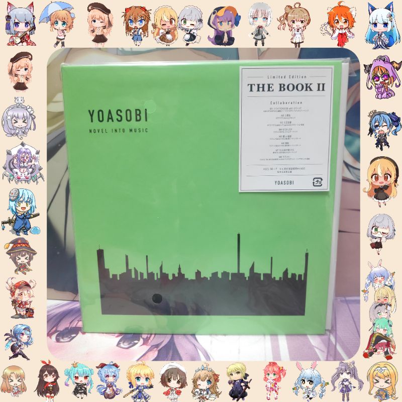 YOASOBI THE BOOK 2 Music Album Limited Edition Japan Album | Shopee ...