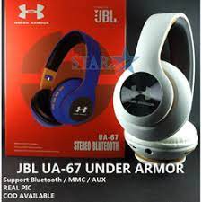 HEADPHONE WIRELESS JBL UNDER ARMOR UA-67 / BLUETOOTH HEADSET / ORIGINAL ...
