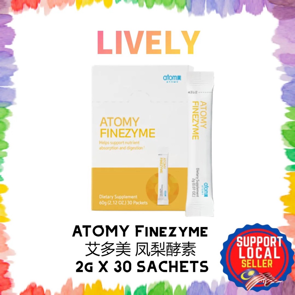 [READY STOCK MALAYSIA] Atomy Finezyme 艾多美 凤梨酵素 (2g x 30sachets) 马来西亚现货 ...