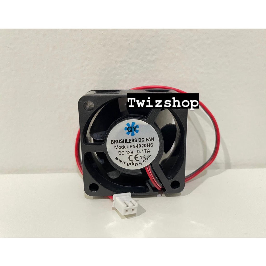 12v 24V DC Fan 4x4 cm / 12 Volt 24 Volt DC Fan 2 cm thick | Shopee Malaysia