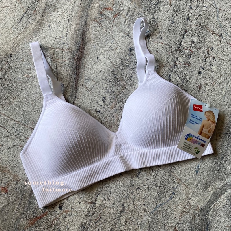 Hanes Wirefree Perfect Coverage Comfortflex Fit Bra Wireless Bh Without ...