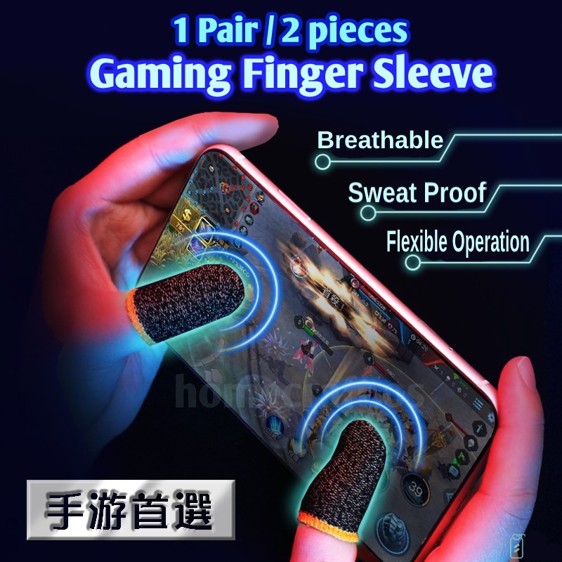 Mobile Game Finger Sleeve Breathable Non-Slip Touch Screen Joystick ...