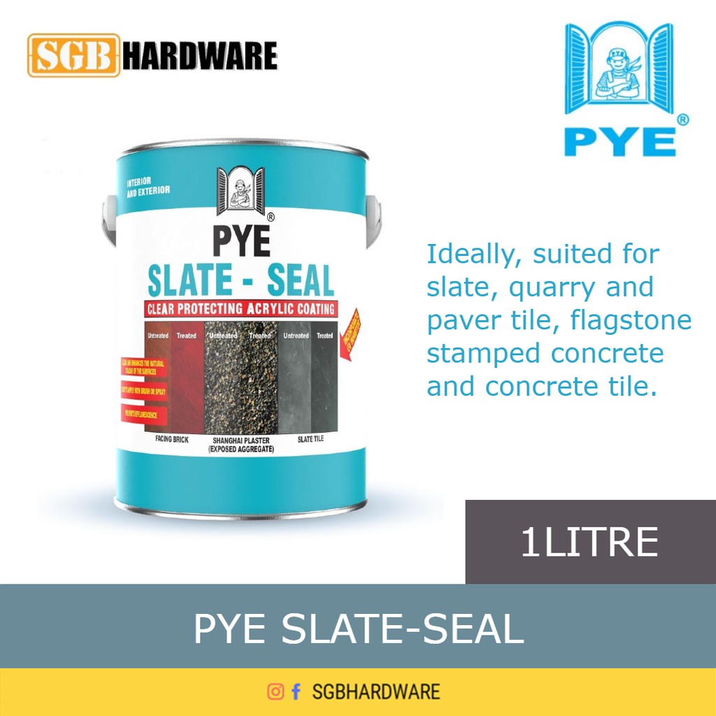PYE Slate Seal -Clear Protecting Acrylic Coating 1Liter ~ | Shopee Malaysia
