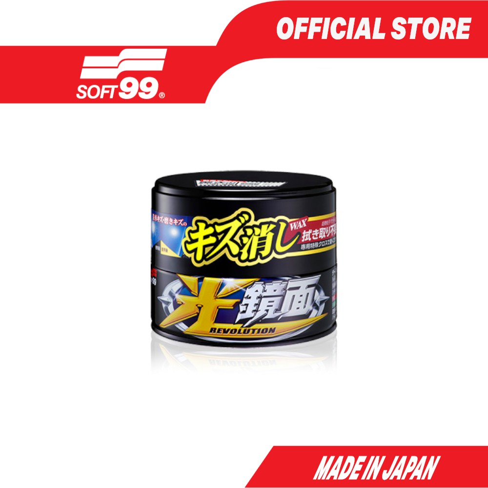 Soft99 New Scratch Clear Wax Mirror Finish - Dark & Black | Shopee Malaysia