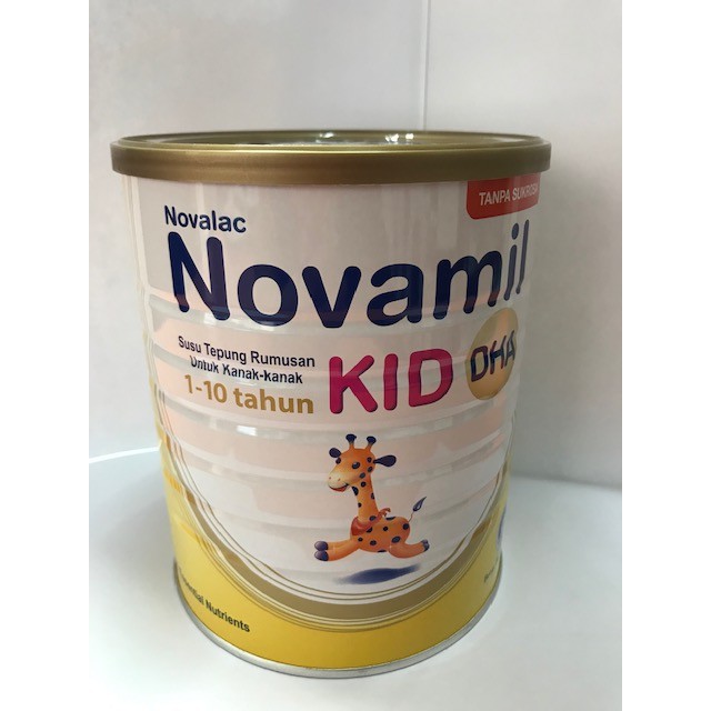 Novalac Novamil Kid DHA 800g (1-10 Years Old) | Shopee Malaysia