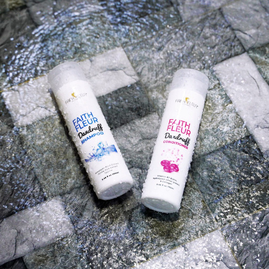 FAITH FLEUR DANDRUFF SHAMPOO & CONDITIONER 280ml (SET COMBO) | Shopee ...