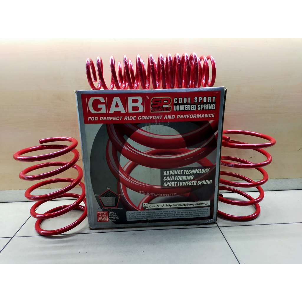 GAB SP Series Lowered Sport Spring Proton Waja Persona Saga Blm Flx ...