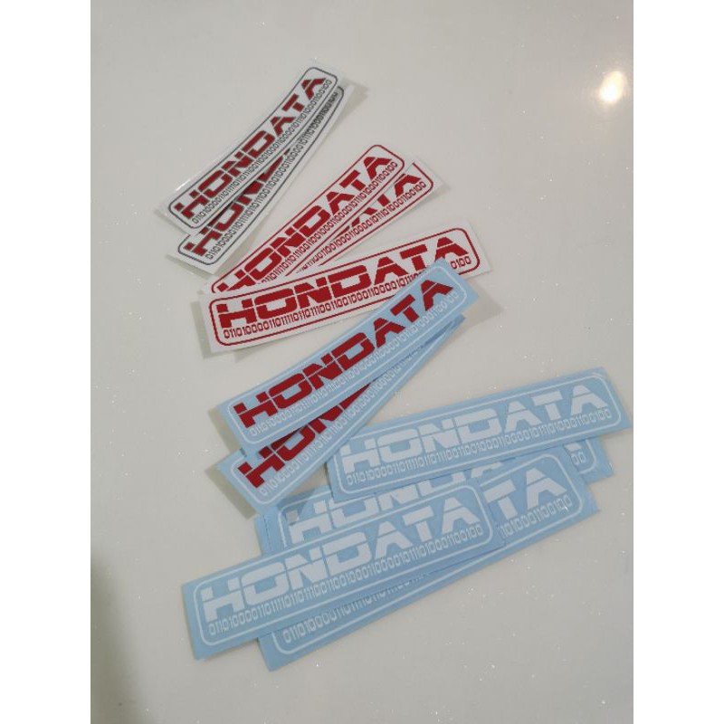 HONDATA DECAL STICKER | Shopee Malaysia